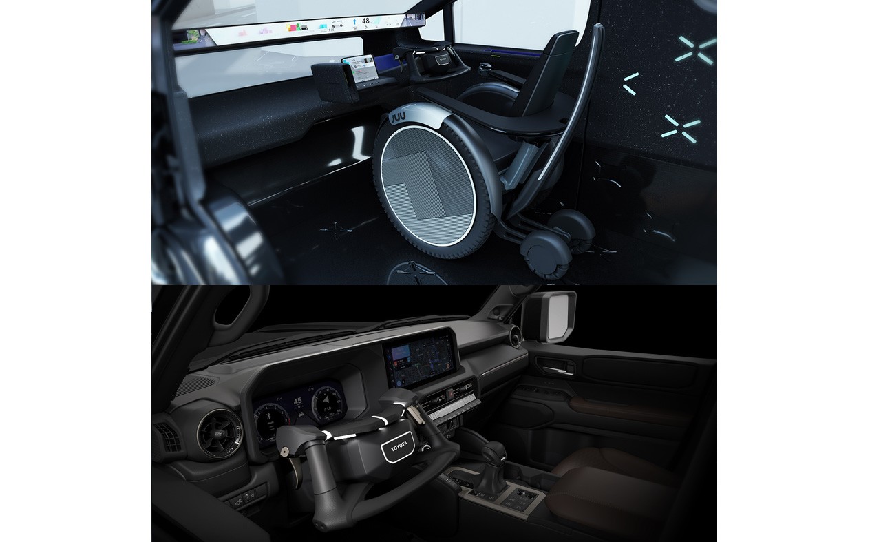 La silla de ruedas Toyota para subir escaleras